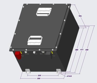China 150ah 48V Golf Cart Lithium Battery 20A Charger Safety And Stable Long Lasting for sale