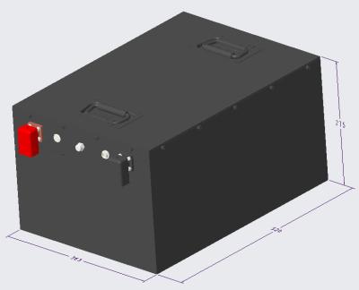 China 72V 175Ah Golf Cart Lithium Ion Battery 2.8