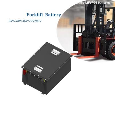 China 24V 200AH Custom Lithium Battery Packs Easy Installation Lifepo4 Battery For Forklift for sale