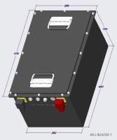 China High-Capacity 24V 230Ah Battery for Sweepers Reliable Power Output for sale