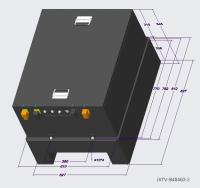China Robust 48V 460AH Forklift Lithium Ion Battery Fast Charging Deep-Cycle Long Lifespan for sale