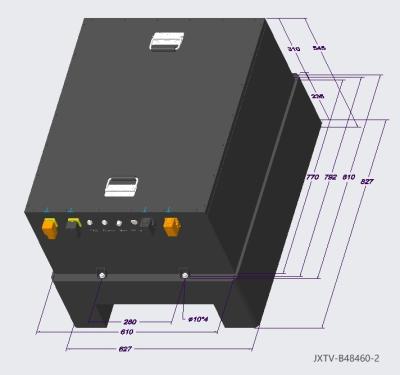 China Robust 48V 460AH Forklift Lithium Ion Battery Fast Charging Deep-Cycle Long Lifespan for sale