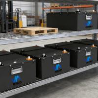 China 24V 300Ah  Lithium Truck Battery - BMS Safety Protection & Universal Compatibility for sale