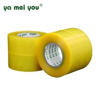 China 50mmx100m Strong Cling BOPP Transparent Tape For Daily Packing And Boxing for sale