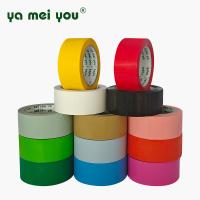 China Carton Sealing BOPP Colored Tape White Red Blue Green Yellow Orange Black Brown Coffee Pink for sale