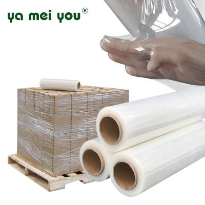 China Industrial Grade PE Stretch Film Pallet Wrap Roll For Furniture And Packaging for sale