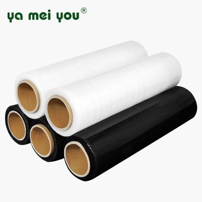 China Logistics PE Wrapping Film Self Adhesive Industrial Machine Stretch Wrap Film Heavy Duty for sale