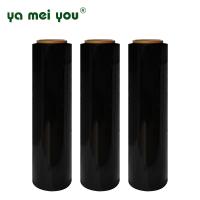 China Self Adhesive PE Stretch Film Industrial Pallet Wrapping For Furniture Cover for sale