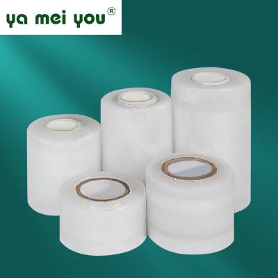 China Small Roll Wrap Film 4cm 6cm Takeout Packaging Stretch Film for Protecting Grafted Wires for sale