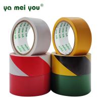 China PVC Material Factory Floor Tape Colored Safety Marking Tape Single Sided High Visibility for sale