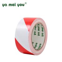 China OEM Hazard Warning PVC Floor Line Marking Tape Wear Resistant Industrial Grade for sale