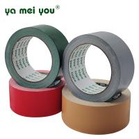 China Strong Bonding Fabric Duct Tape Single Sided Hand Tear High Tack Waterproof Repair for sale