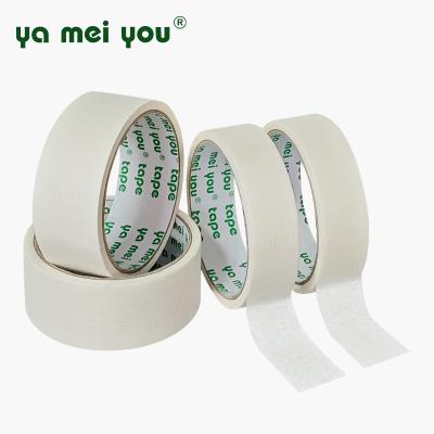 China Strong Adhesion Decorating Masking Tape Heat Resistant Crepe Masking Tape OEM for sale