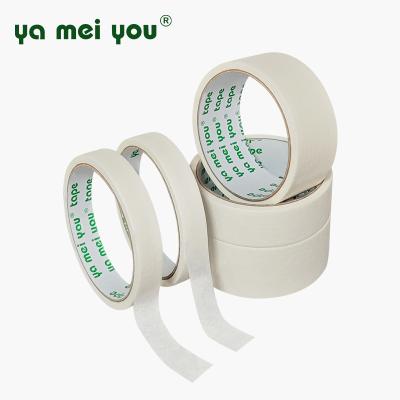 China Easy Tear Crepe Paper Masking Tape Residue Free For Painting Electronics for sale