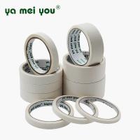 China Easy Tear Crepe Paper Masking Tape Residue Free For Painting Electronics for sale