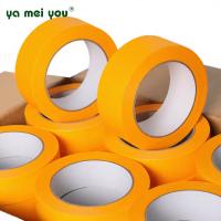 China Easy Tear Colored Washi Masking Tape Spray Painting Masking Decoration Tape 0.16mm for sale
