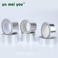 China Heat Reflective Aluminium Foil Tape Weatherproof High Temperature Resistance for sale
