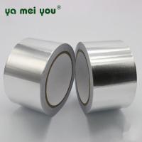 China Fire Resistant Aluminium Adhesive Foil Tape Heatproof Waterproof Oil Proof For HVAC for sale
