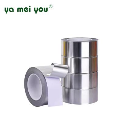 China High Strength Tear Proof Aluminum Foil Tape Heavy Duty Adhesion For Pipe Duct for sale