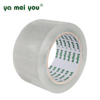China No Residue Transparent Bopp Tape Strong Adhesive Carton Sealing Tape High Tack for sale