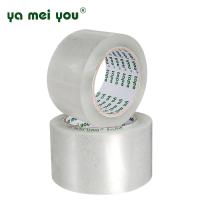 China No Residue Transparent Bopp Tape Strong Adhesive Carton Sealing Tape High Tack for sale