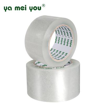 China No Residue Transparent Bopp Tape Strong Adhesive Carton Sealing Tape High Tack for sale