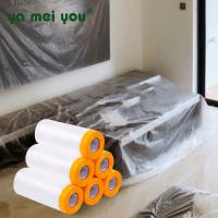 China Household Dust Protection Wrap Masking Film For Furniture Air Conditioner Cover for sale