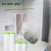 China PE Material Green Washi Masking Film For Paintwork And Renovation Masking for sale