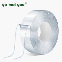 China Strong Residue Free Nano Double Sided Tape Washable 1.5mm Thickness For Daily Fixing for sale