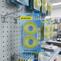 China BOPP Stationery Tape Hanging Blister Card Pack Ideal for Supermarket Retail for sale