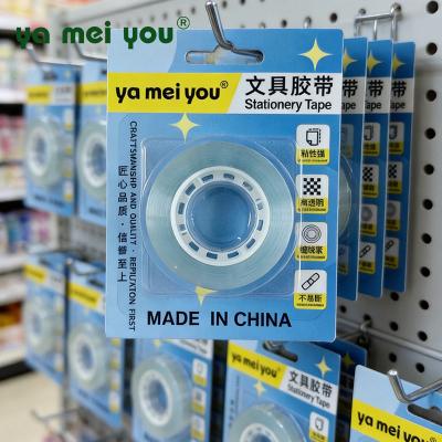 China Super Transparent Stationery Tape in Blister Pack Strong Hold Smooth Unwind for sale