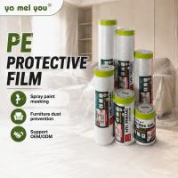 China 90cm Paint Protection Film Transparent Washi Tape Dust-proof Covering Film for sale