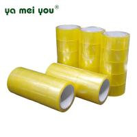 China Clear BOPP Packing Tape Custom Size Logo Printing For Home Office Packing for sale