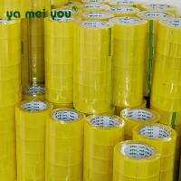 China Clear BOPP Packing Tape Custom Size Logo Printing For Home Office Packing for sale