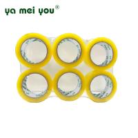 China BOPP Packing Tape Durable Carton Sealing Adhesive Tape For Warehouse Packaging for sale