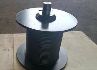 China Q355B Material Lebus Grooved Cable Drum For 15Ton Hydraulic Pulling Winch for sale