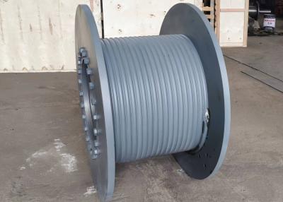 China Carbon Steel Lebus Grooved Cable Drum Bolted Connection for sale