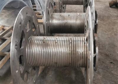 China Wire Rope/Cable Winch Drum Fixed Q355B Lebus Sleeves, Plug Welding for sale