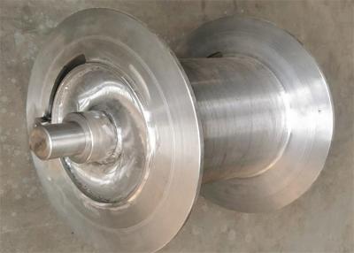 China CNC Machining Wire Rope/Cable Winding Winch Drum With Shaft For Hoist for sale