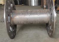 China 200m Wire Rope Cable Winch Drum With Lebus Sleeves For Rig Drawworks for sale