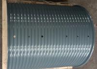 China Smooth Winch Drum Wrapped Steel Lebus Sleeve Secure With Bolted Or Welded Connection for sale