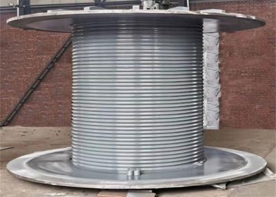 China Customized Grooved Winch Drum with 0.2-0.5 Inch Groove Depth for sale