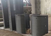 China 1860mm Crane Grooved Drum Sleeves Used To Winding Wire Rope Without Disorder for sale