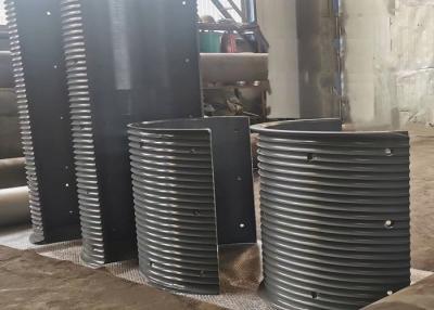 China 1860mm Crane Grooved Drum Sleeves Used To Winding Wire Rope Without Disorder for sale