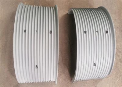 China Left Or Right Turn Grooved Drum Sleeves Split Shape for sale