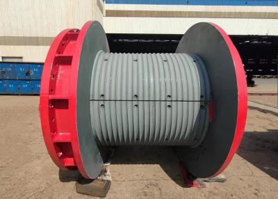China CCS Certification Q355B  Q355E Lebus Grooved Drum For Marine Towing Winch for sale