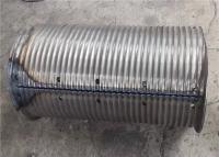 China Plug Welded Crane Q355B Lebus Grooved Drum Sleeves Cut In Half With Flame for sale