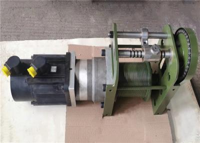 China Lebus Grooved Drum Electric Rope Winch For Retracting And Lowering Cables for sale