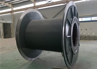 China Steel Grooved Cable Drum Customized Axle Length 200mm-3000mm for sale