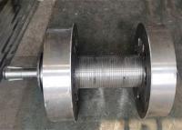 China Single Lebus Grooves Wire Rope Drum Customized For Winch for sale